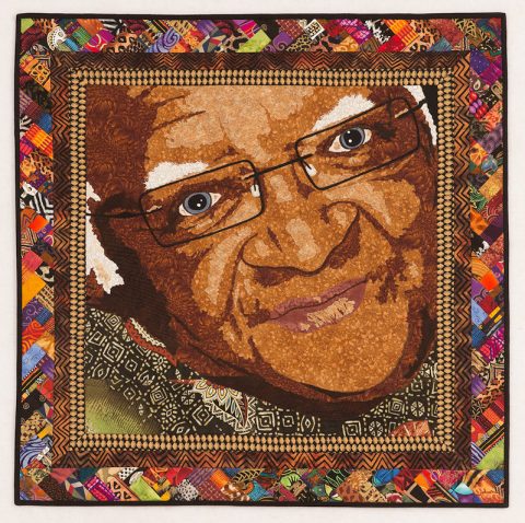Desmond Tutu – The Face of Peace | Quilt As Art